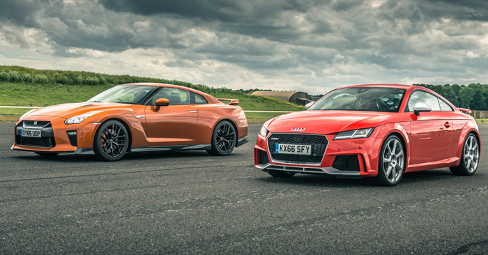 ชกข้ามรุ่น !!! Nissan GT-R vs Audi TT RS | Thai Car Lover
