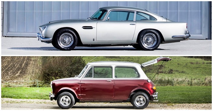 ขาย Aston Martin DB5 และ Mini Cooper ของ 2 สมาชิกวงสี่เต่าทอง | Thai ...